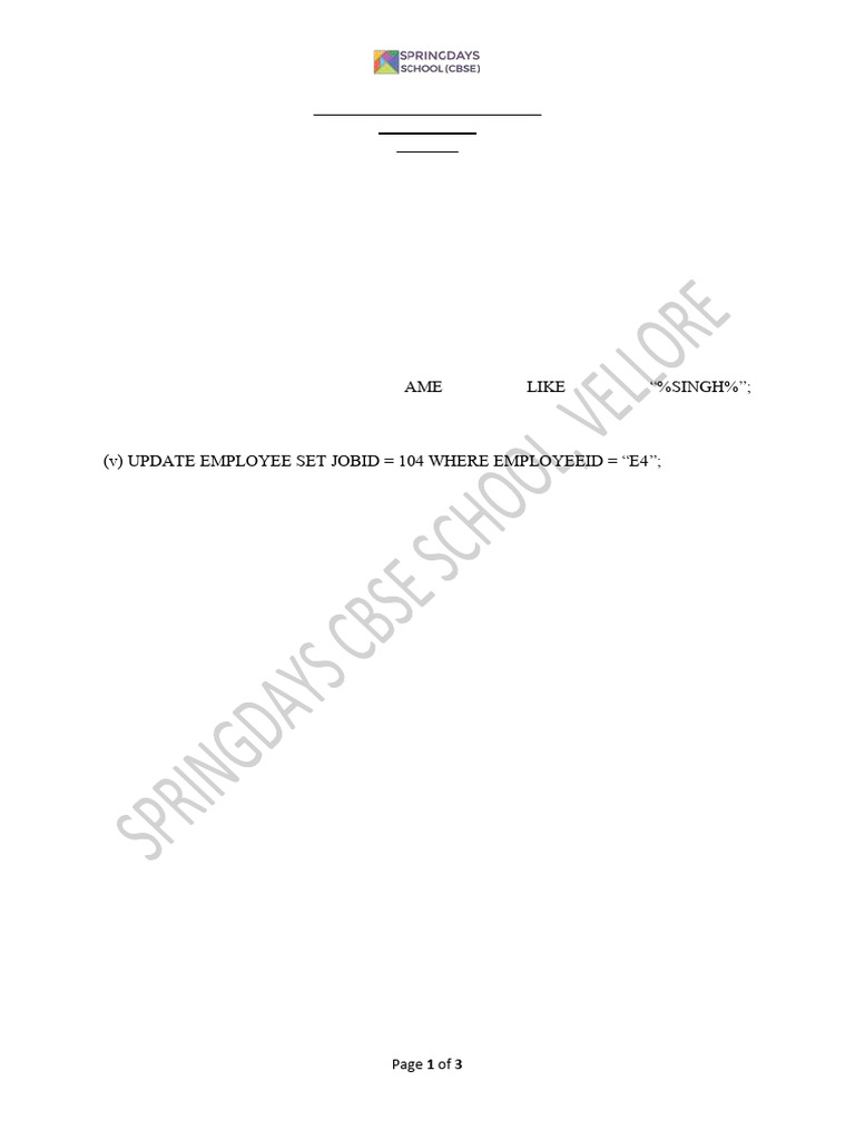 Chapter 8 Joins and Set Operations | PDF | Data Management Software | Programming Paradigms