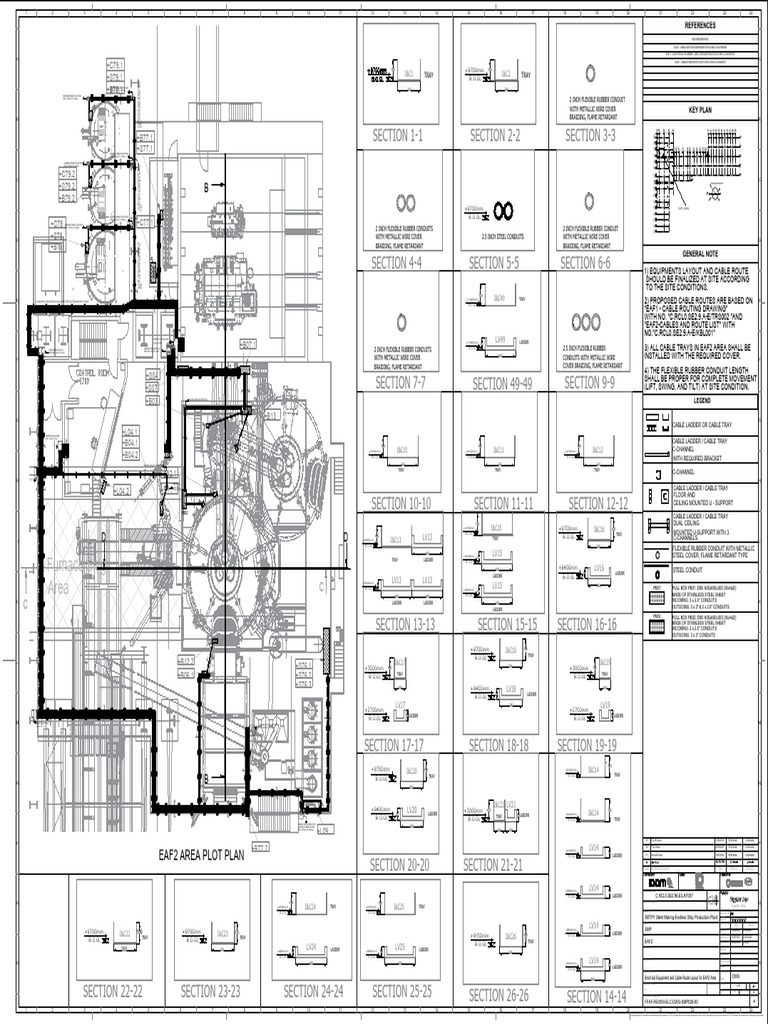 Furnace Slag Area: Eaf2 Area Plot Plan | PDF | Electricity | Building ...