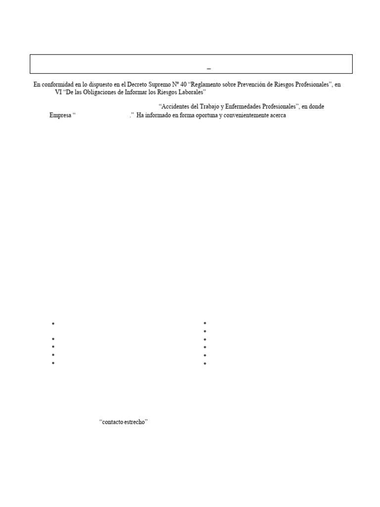 Obligación de Informar - COVID - 19 | PDF | Lavado de manos ...