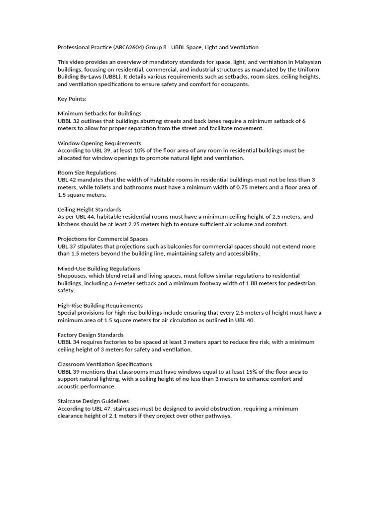 Professional Practice | PDF | Ventilation (Architecture)