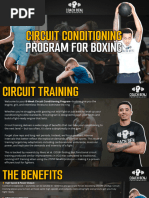 12 Week Boxing Training Program PDF | PDF | Strength Training | Physical Exercise