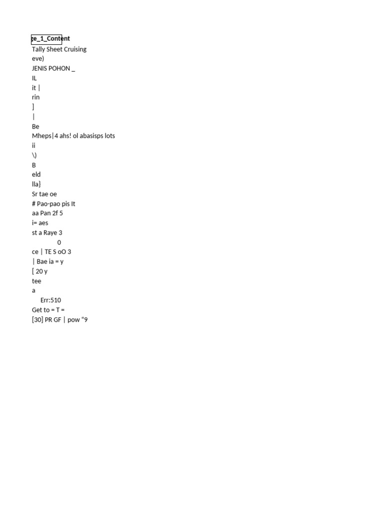 Structured Tables | PDF