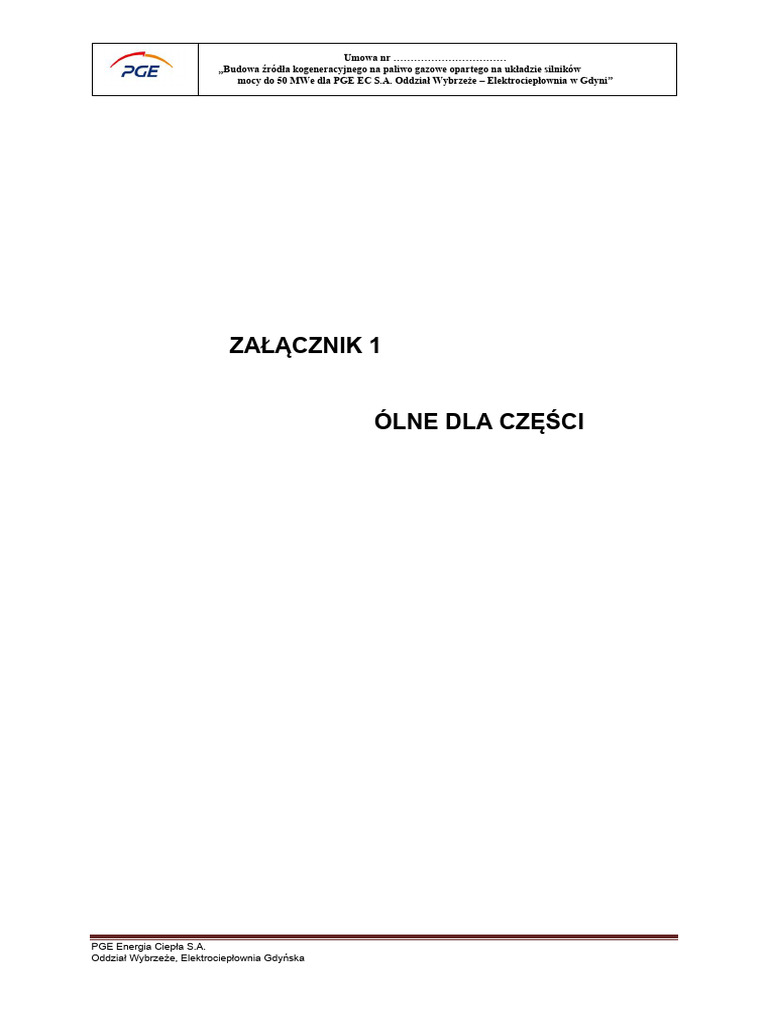 Zał. 1B Do PFU Technologia | PDF
