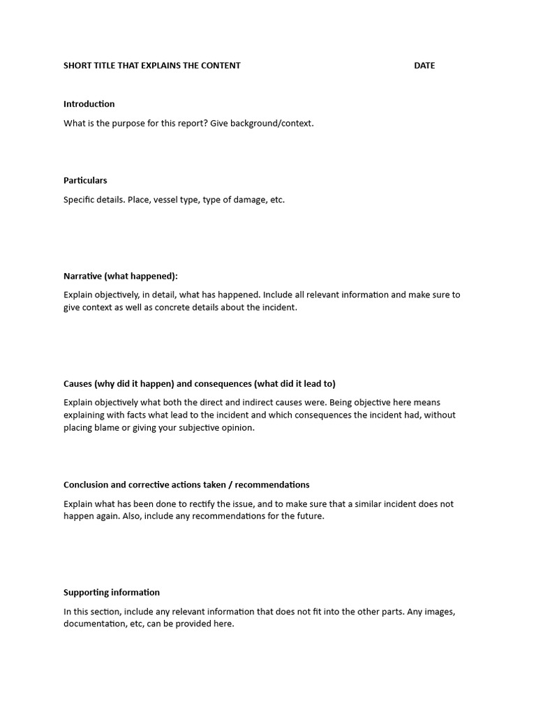 2 - report template | PDF