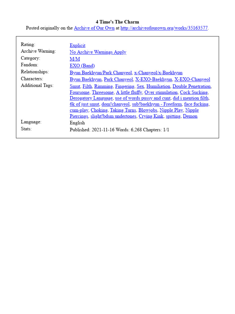 4 Times The Charm | PDF