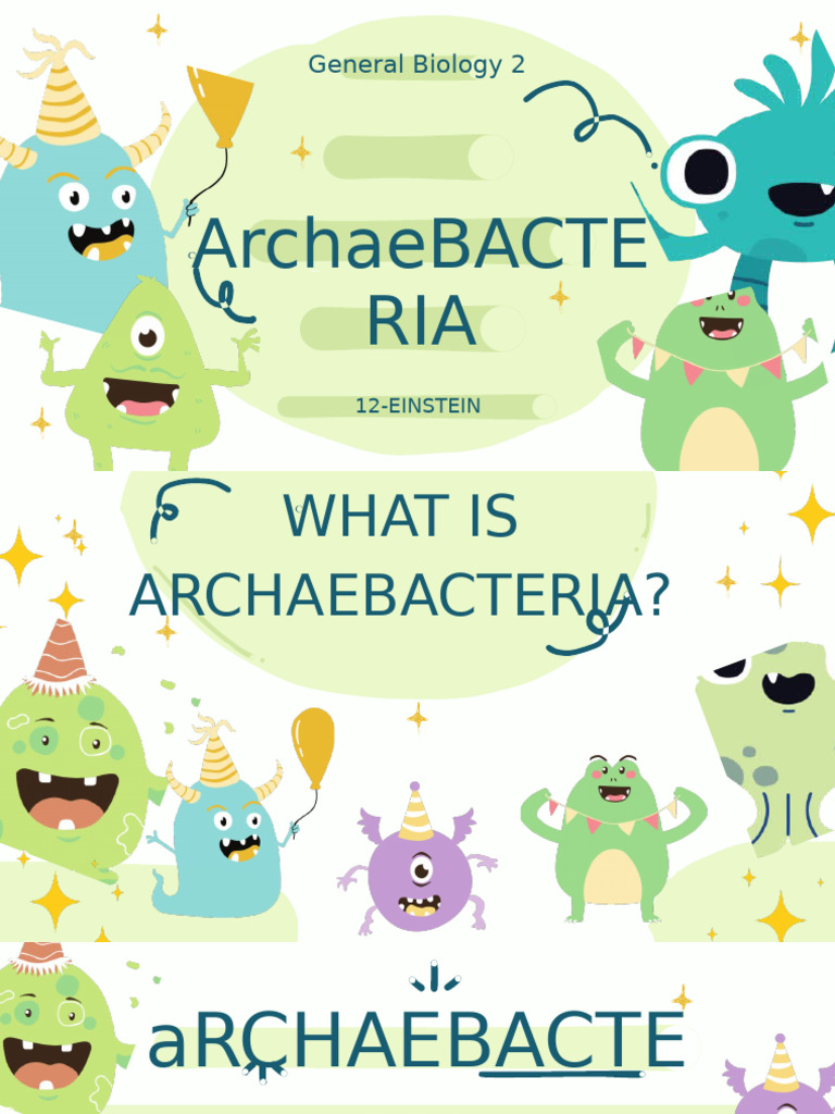 Bio Archaebacteria 1 | PDF | Archaea | Cell (Biology)