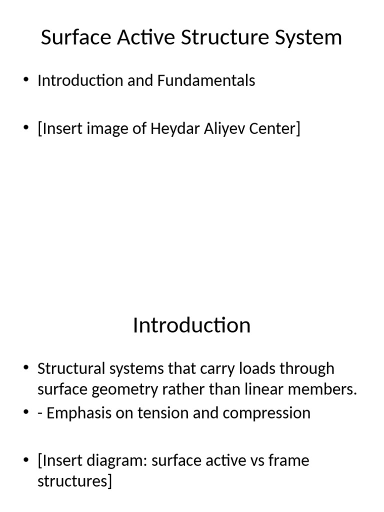 Surface Active Structures Explained | PDF