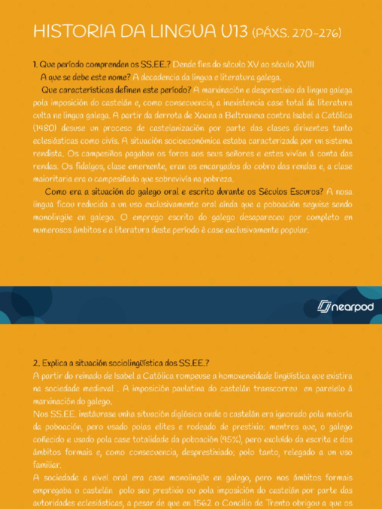 Lingua U13 Preguntas | PDF