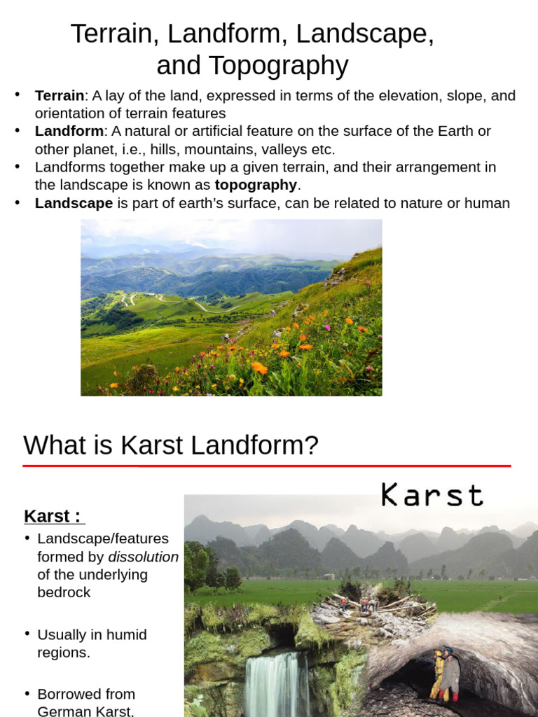 Causes of Karst Topography Formation | PDF | Sinkhole | Cave