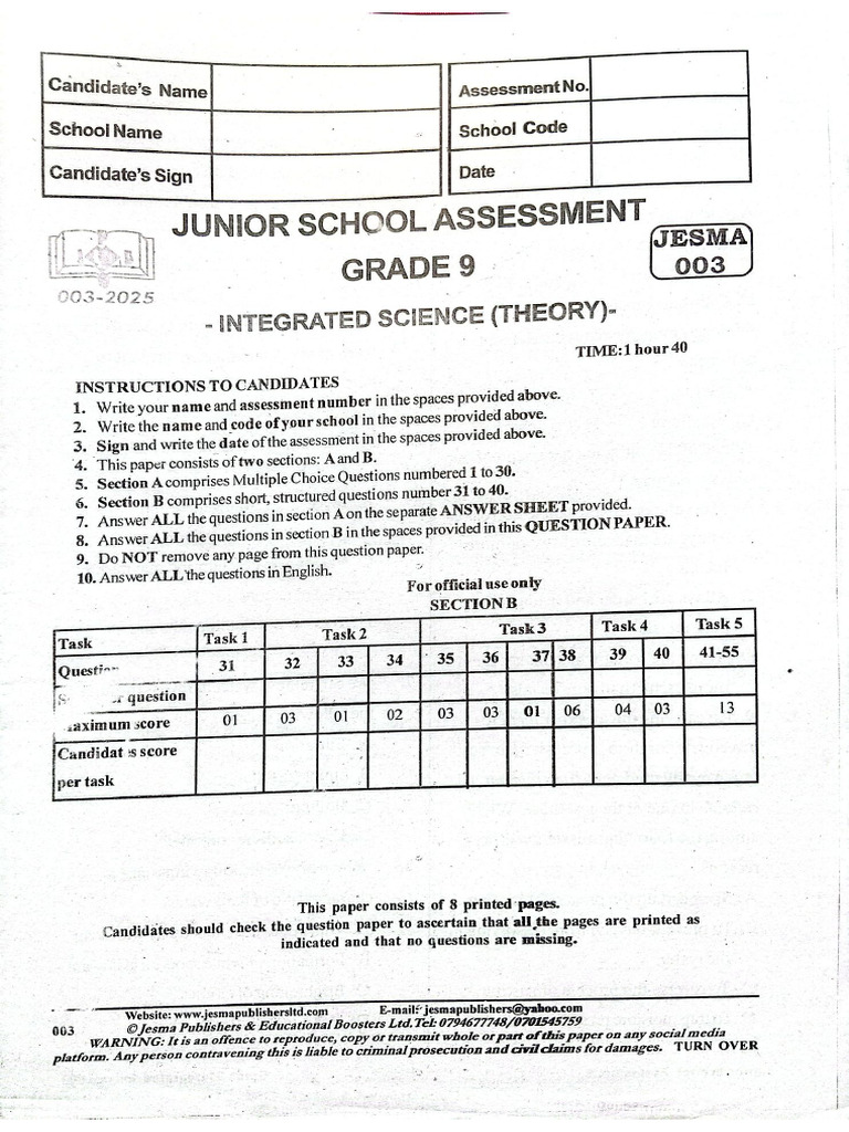 CBC Revision Materials | PDF