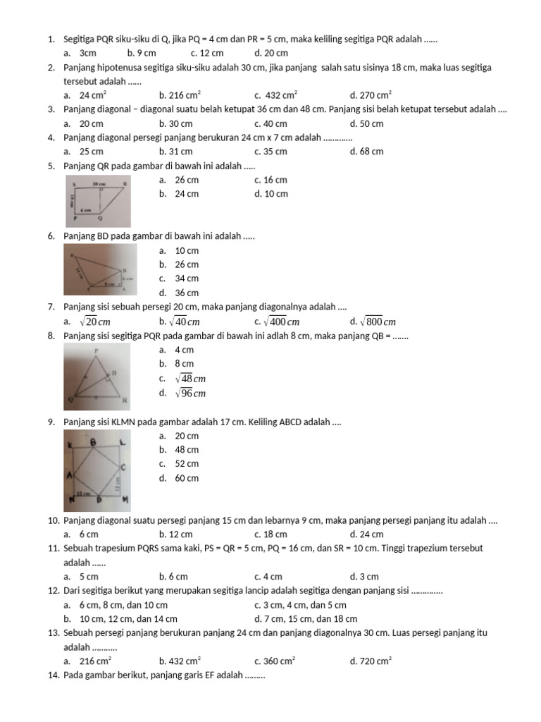 Lat 5 Pythagoras | PDF