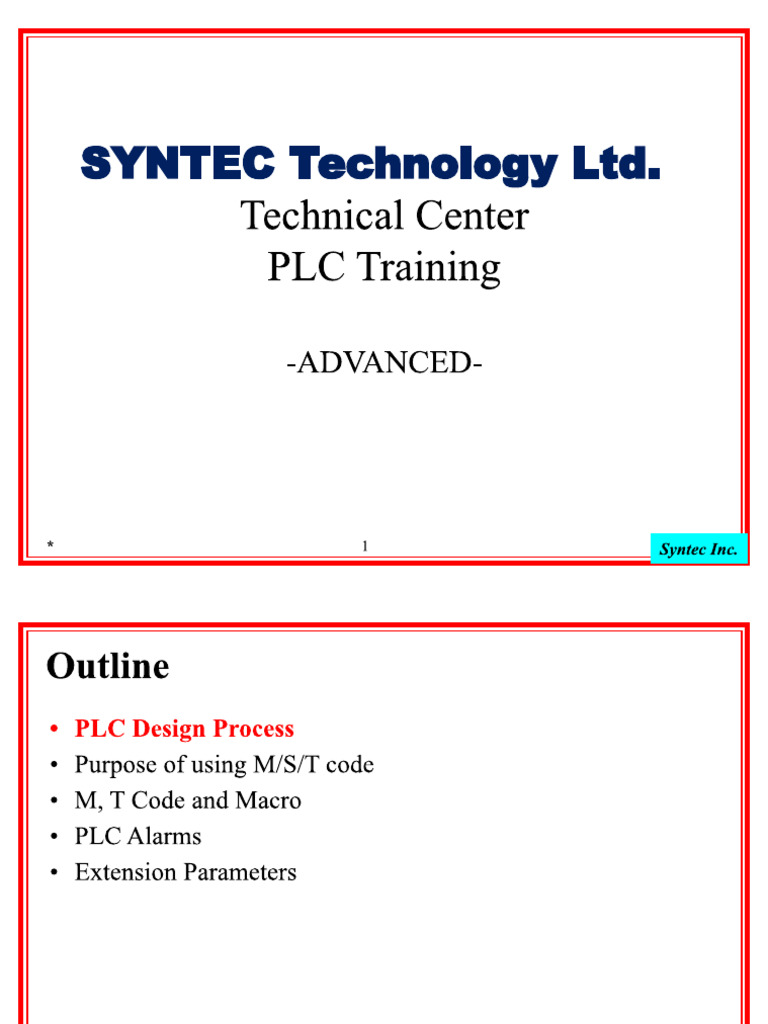 PLC Advance | PDF