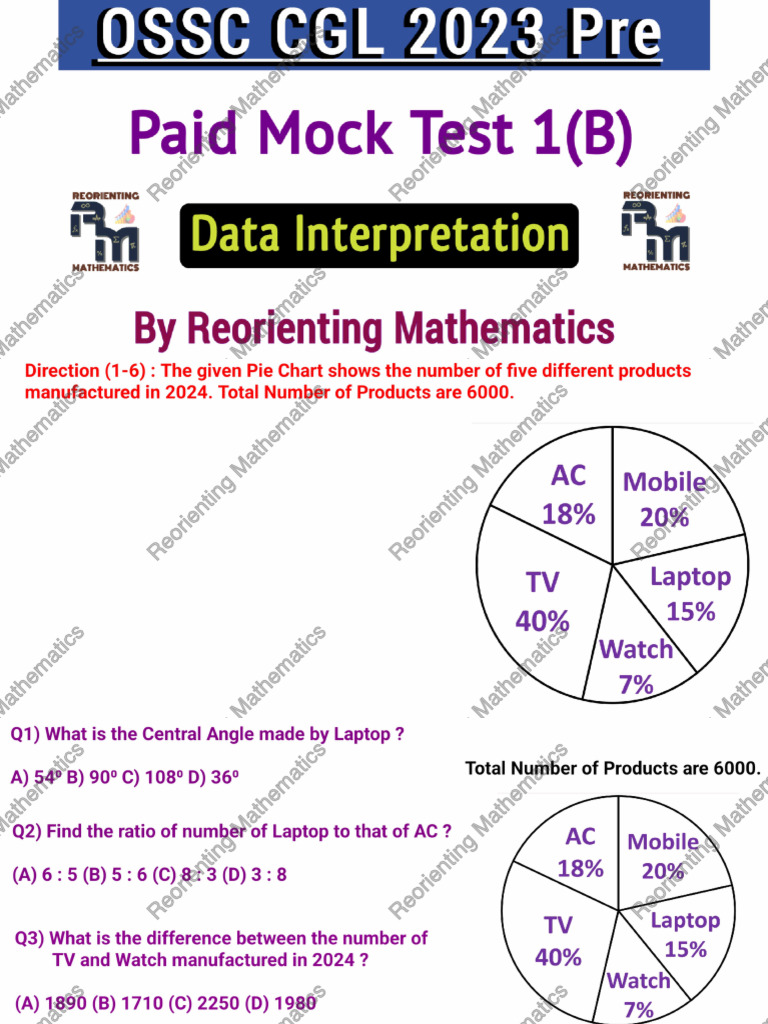CGL Paid Mock-1 DI With Answer Key | PDF
