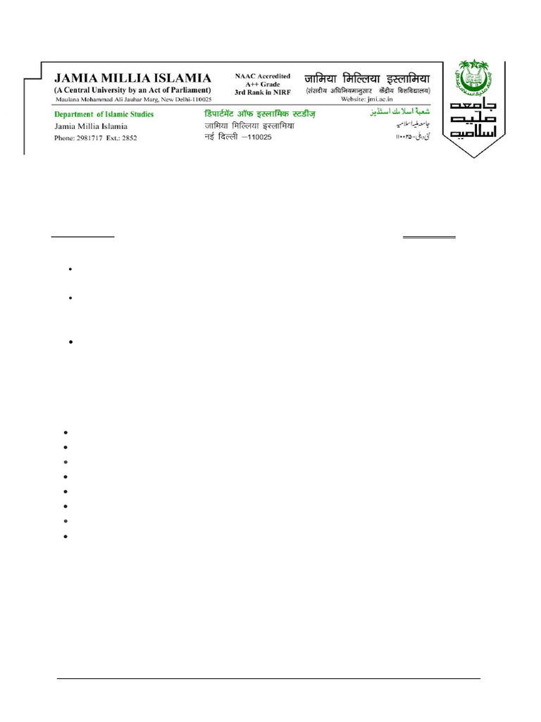 Entrance Test-Paper Will Be Based On The Topics Given Below | PDF