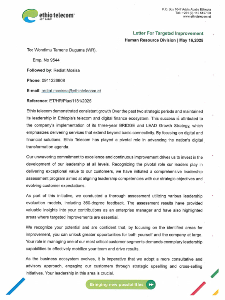 Wondimu Tamene Duguma | PDF