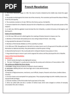 History Chapter 1 The French Revolution Class 9 Notes PDF | PDF ...