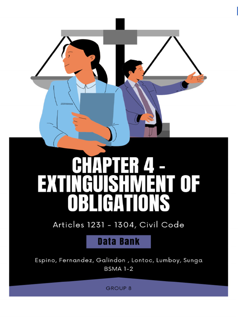 Obligation Chapter 1 To 4 | PDF | Law Of Obligations | Natural Law