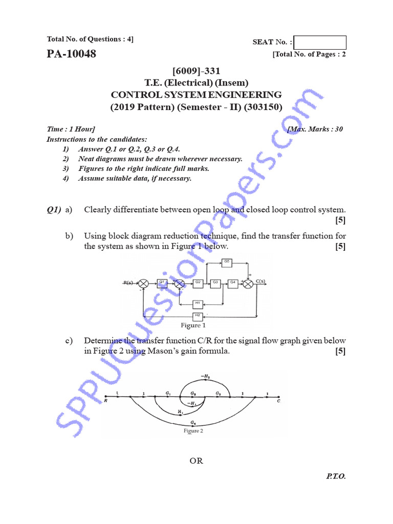 System Engineering Cse Pattern 2019 | PDF | Computer Engineering | Electrical Circuits