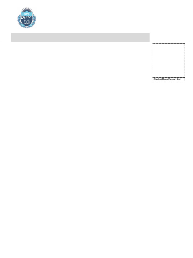 Student Card Proforma | PDF