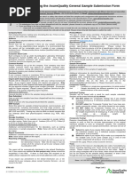SGS Sample Submission Form | PDF