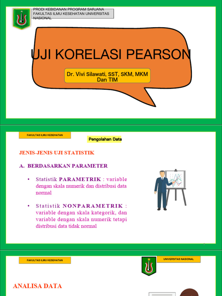 Pert 5. Uji Korelasi Pearson | PDF