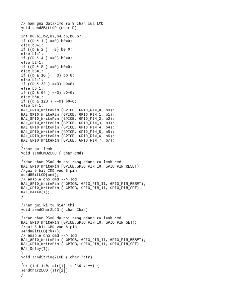 LCD Thuan Chay | PDF
