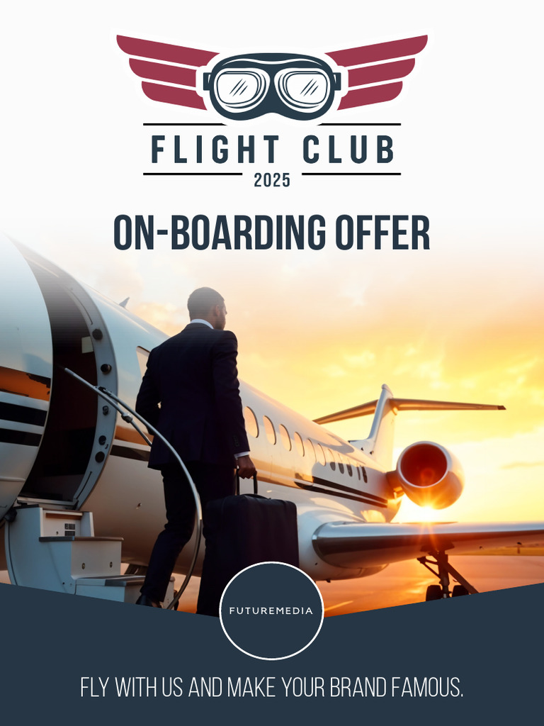 Flight Club Offers Booklet 2025 Draft IV - New Client | PDF | Economies | Business
