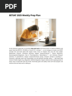 JEE 2026 Weekly Tracker | PDF