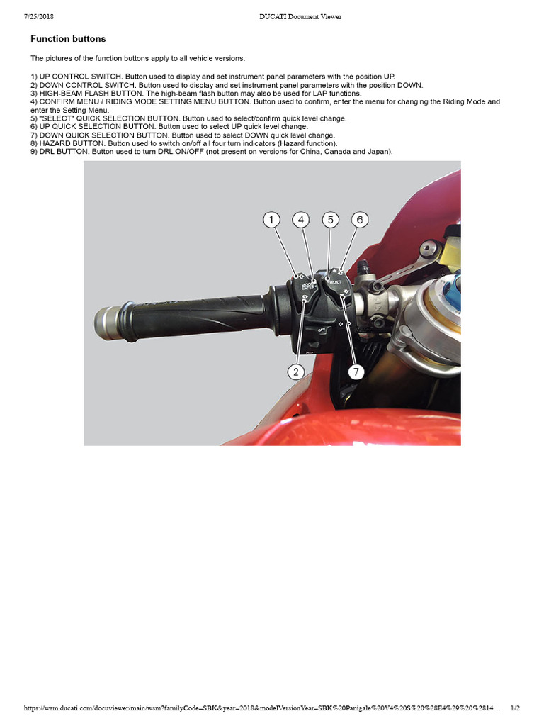 Function Buttons | PDF