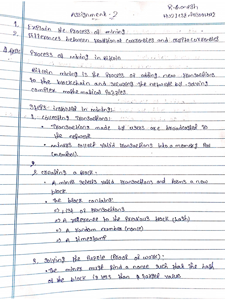 Blockchain Assignment - 2 | PDF