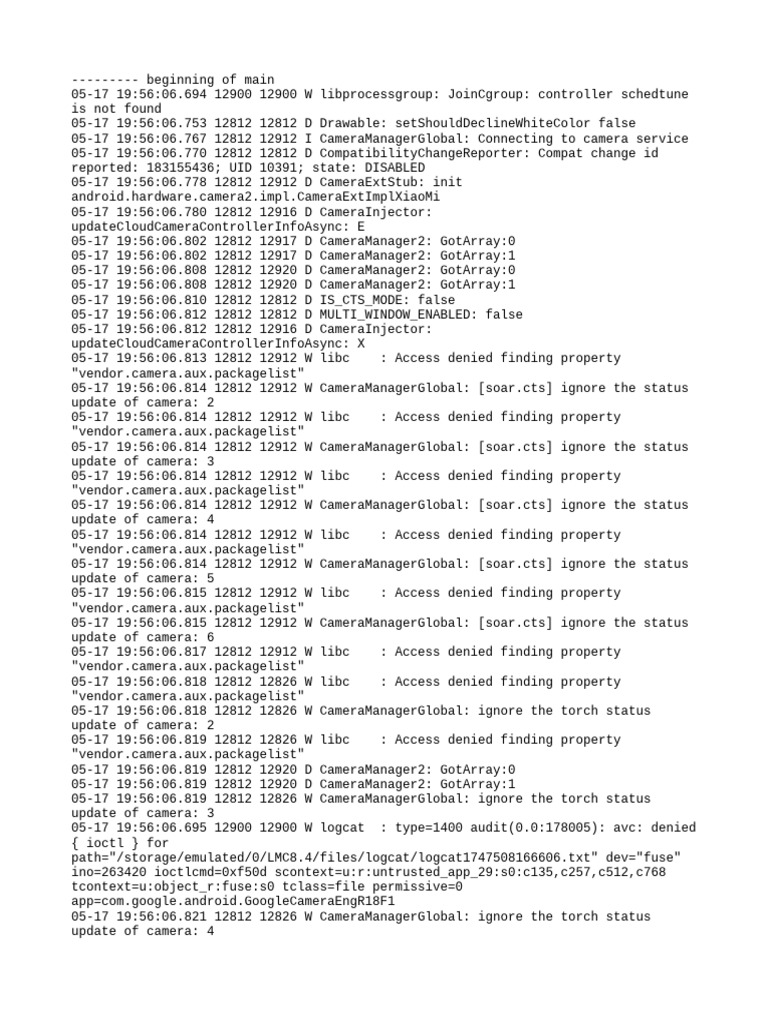 Logcat 1747508166606 | PDF | Computing | Software