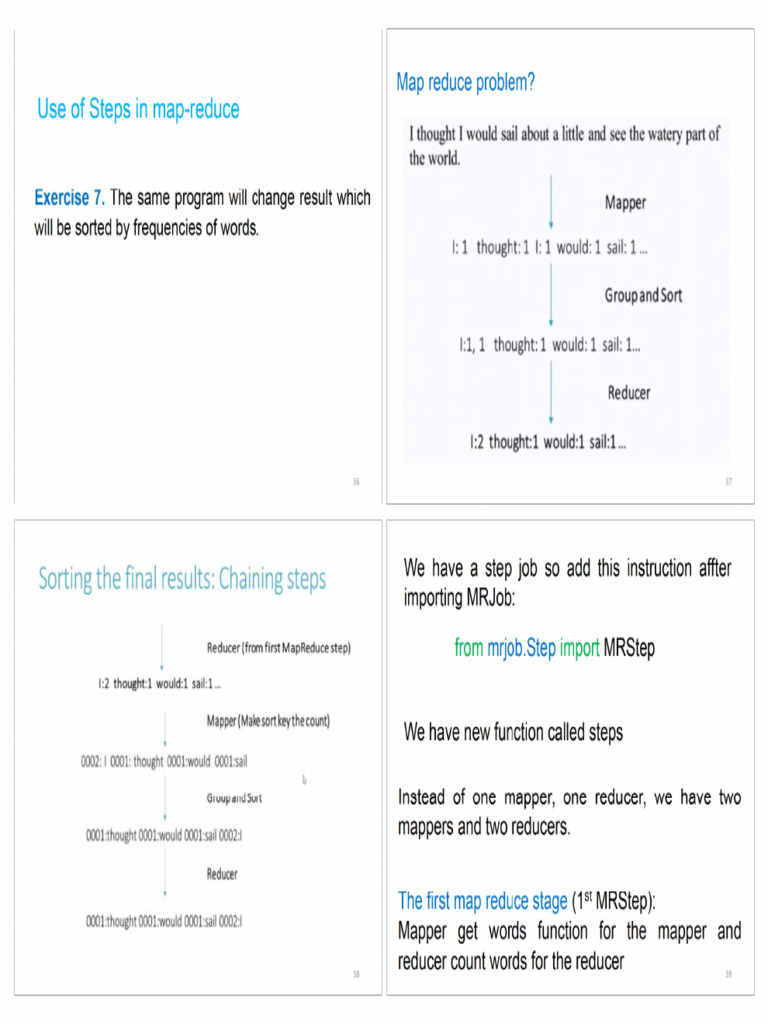8 Develop Map Reduce Programs With Enthought Canopy With Solutions 36-59-4 Slides | PDF