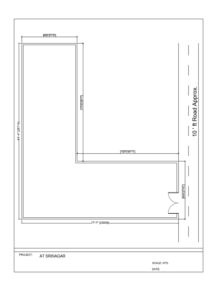 Srinagar L Shape 2Model | PDF