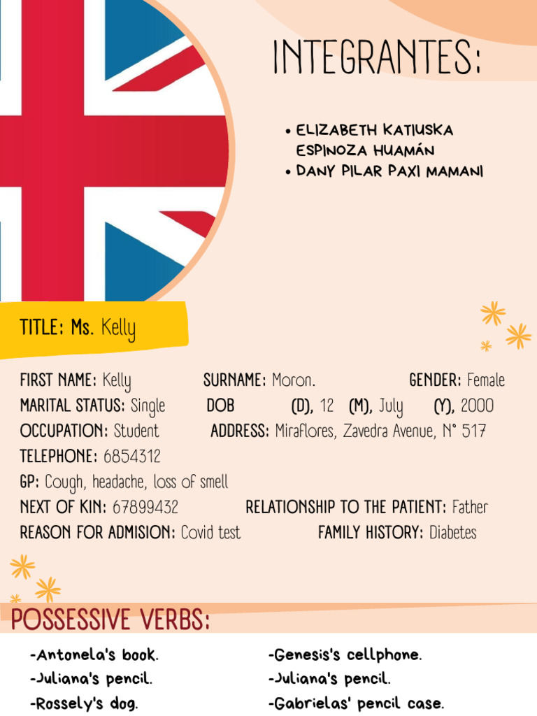 Posesive Verbs | PDF