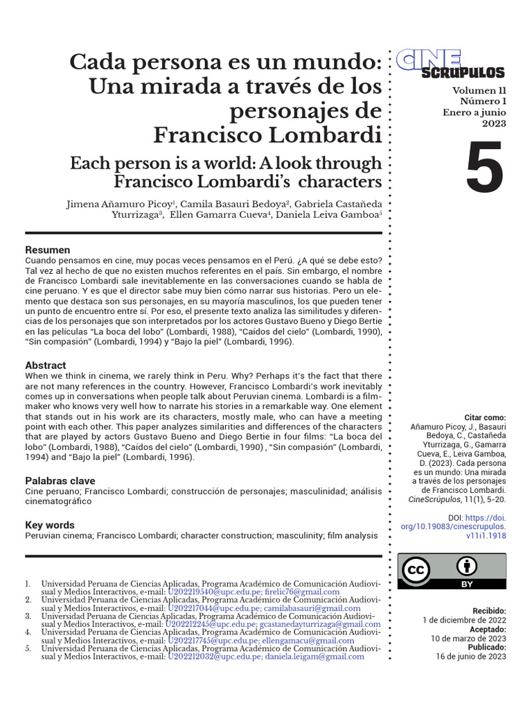 5+-+11 1+cada+persona+es+un+mundo | PDF | Narración | Las emociones