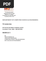 Machine Learning 6th Sem | PDF | Machine Learning | Engineering