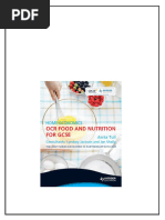 CSEC Food Nutrition and Health Syllabus | PDF