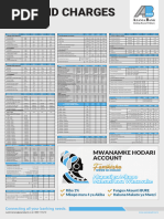 Stanbic Bank Uganda Fees Guide | PDF | Cheque | Banks