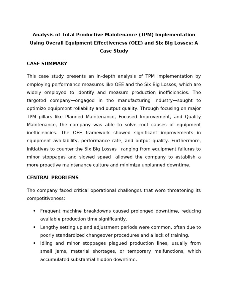 Analysis-of-Total-Productive-Maintenance-using-OEE-and-Six-Big-Losses ...
