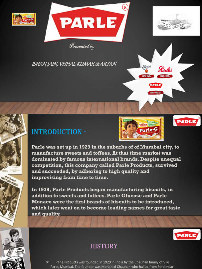 Entrepreneurship & Mindset PPT On PARLE | PDF