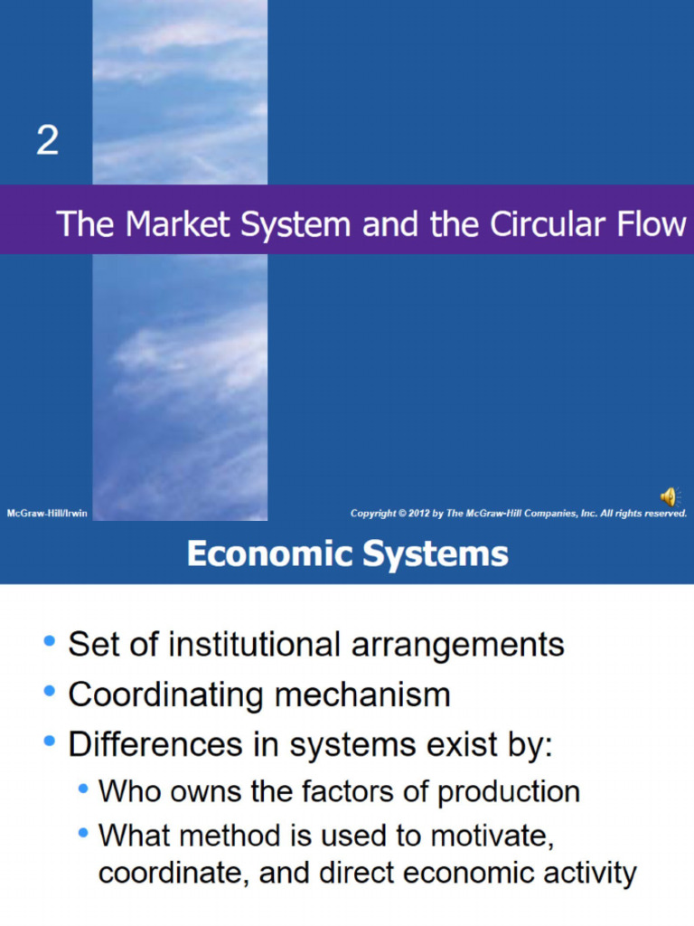 Topic 2 - Economic System (Part 1) | PDF