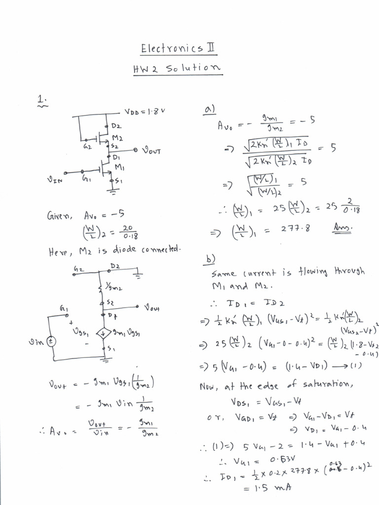 251_EEE_2103_A_B_HW_2_Solution | PDF