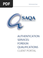 New How To Apply For SAQA Evaluation | PDF | Finance & Money Management