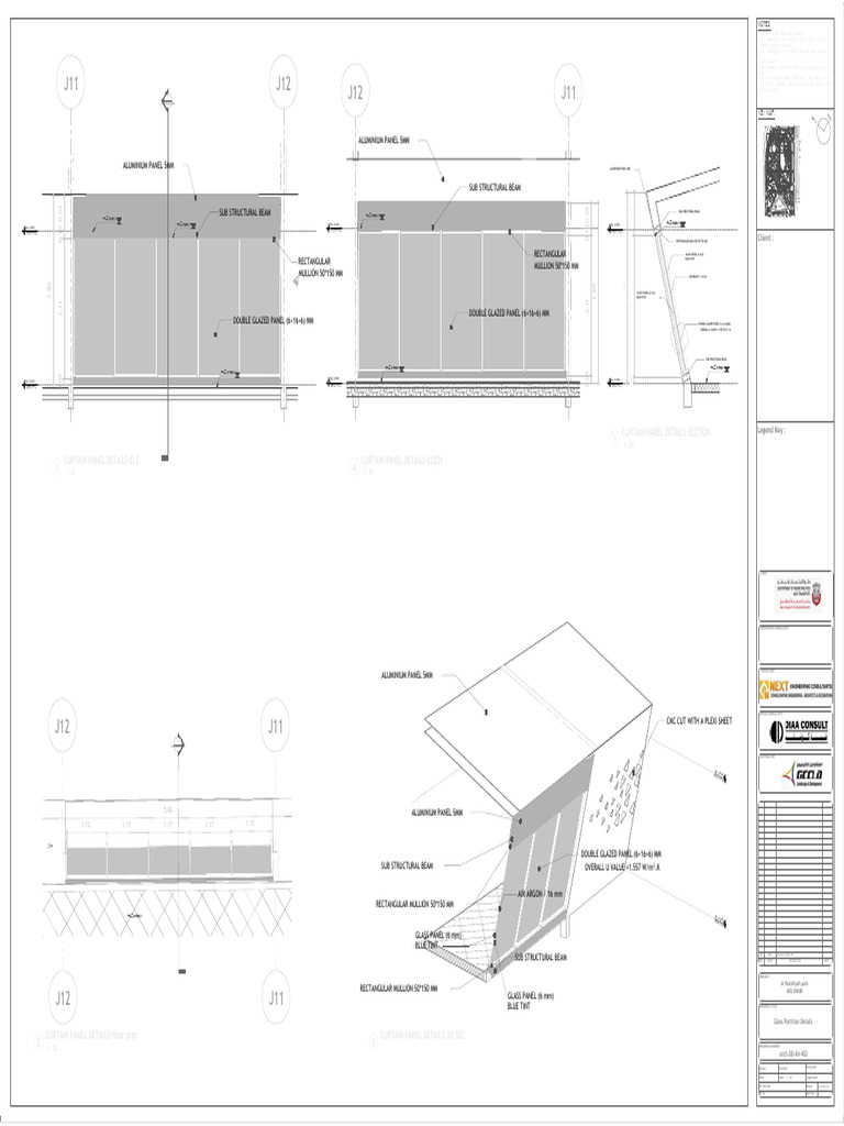Glass Partition Specifications and Details | PDF