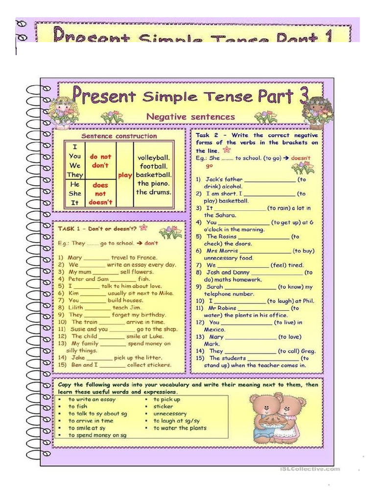 Present Simple | PDF