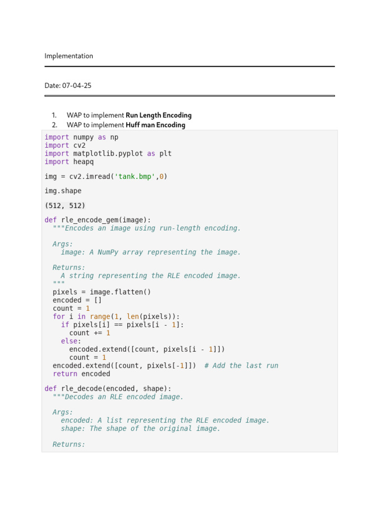 Day 10 Image Processing Lab | PDF | Computer Graphics | Multidimensional Signal Processing