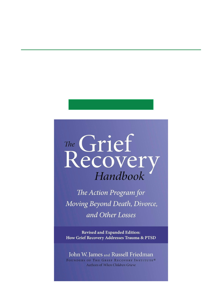 Ultimate Pick The Grief Recovery Handbook, 20th Anniversary Expanded ...