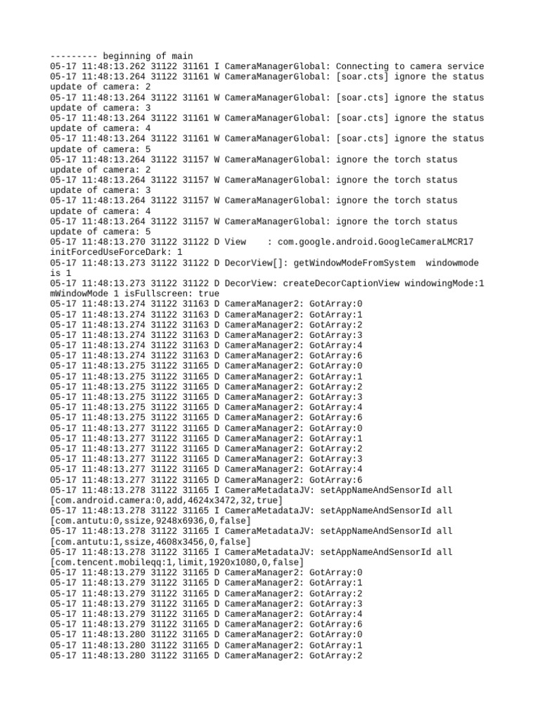 Log Cat 1747471693241 | PDF | Computer Engineering | Computer Programming