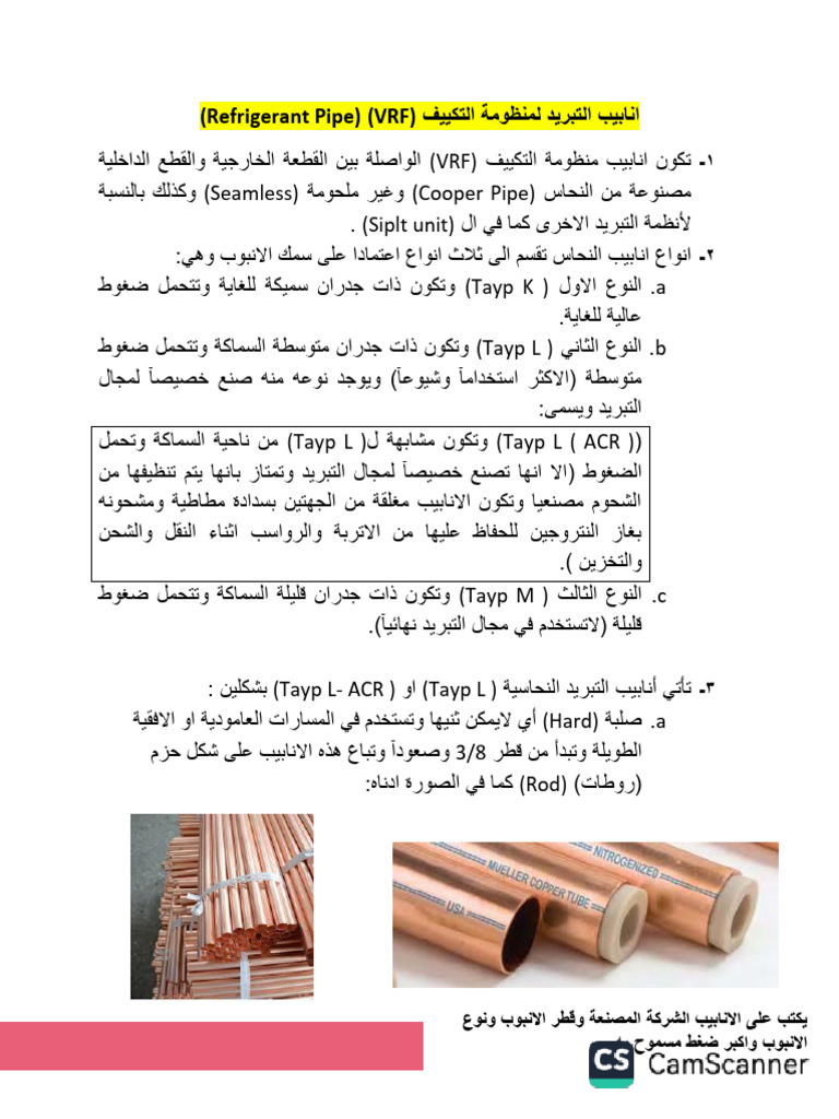 VRF System Pipes | PDF
