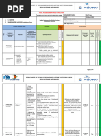 Example Football Risk Assessment | PDF | First Aid | Risk Assessment